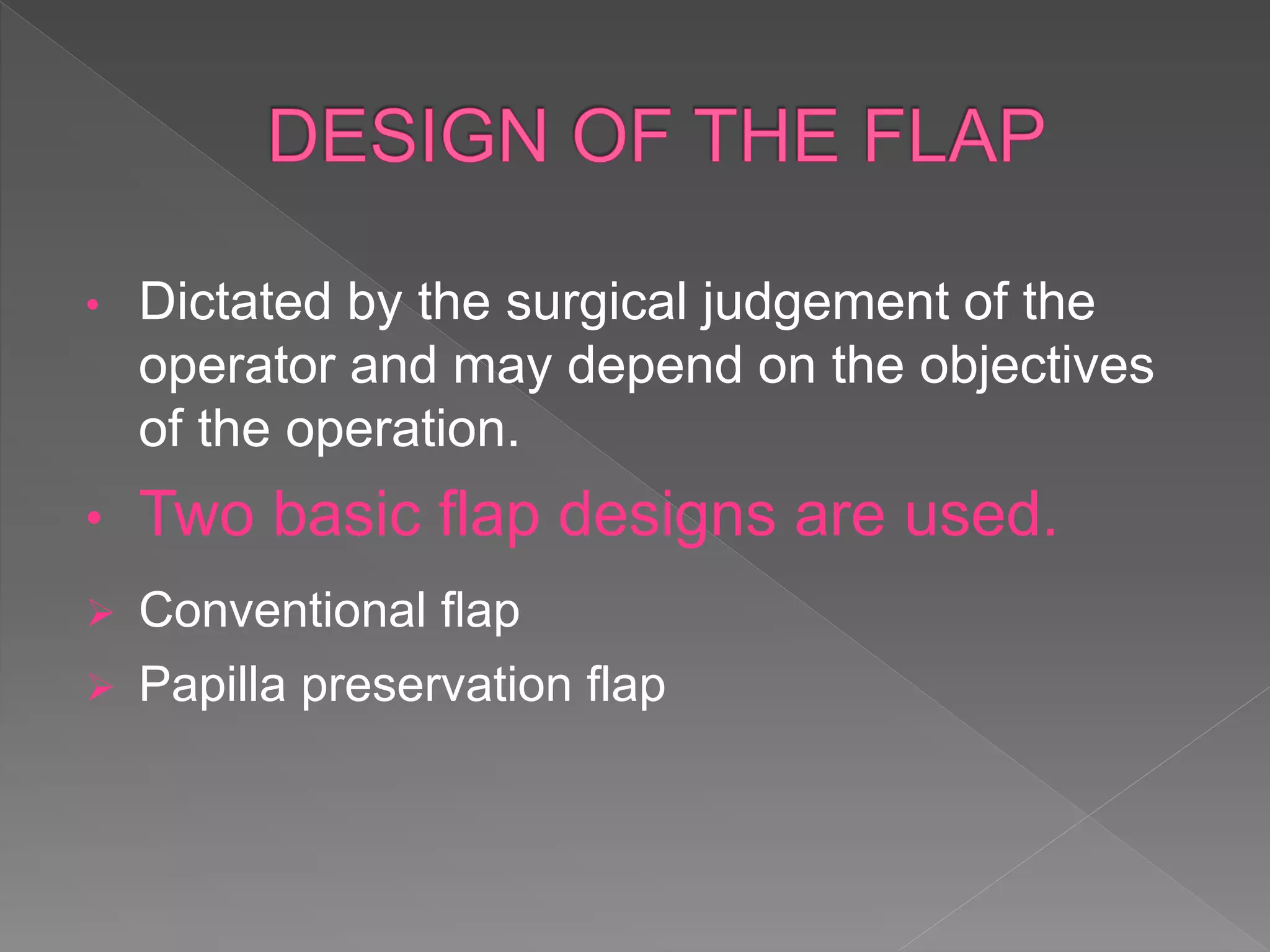 Periodontal flap | PPTX