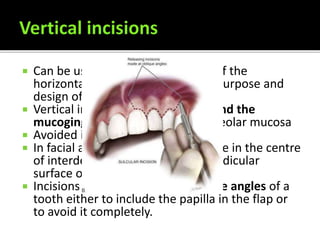 Periodontal flaps | PPTX