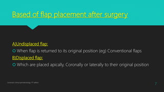 Periodontal flaps | PPTX