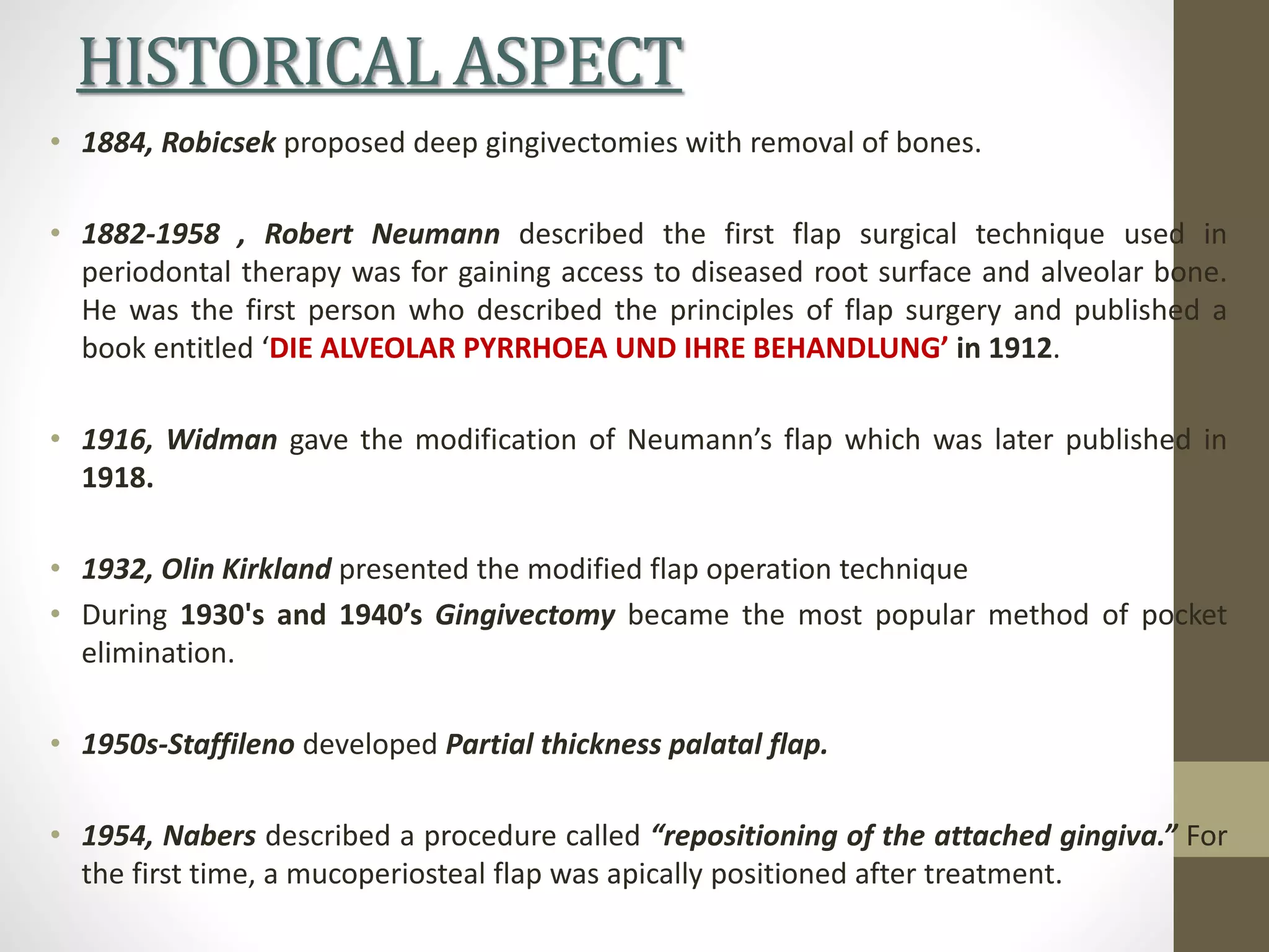 Periodontal flap surgeries by Dr. Jerry | PPTX