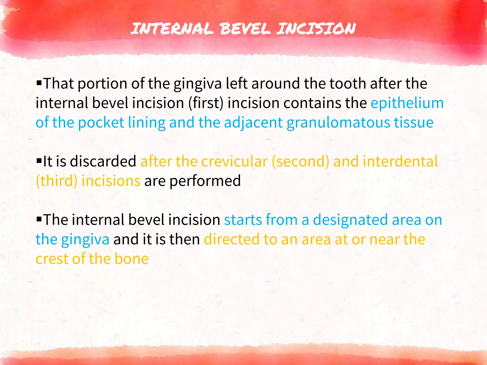 Periodontal flap surgery | PPTX