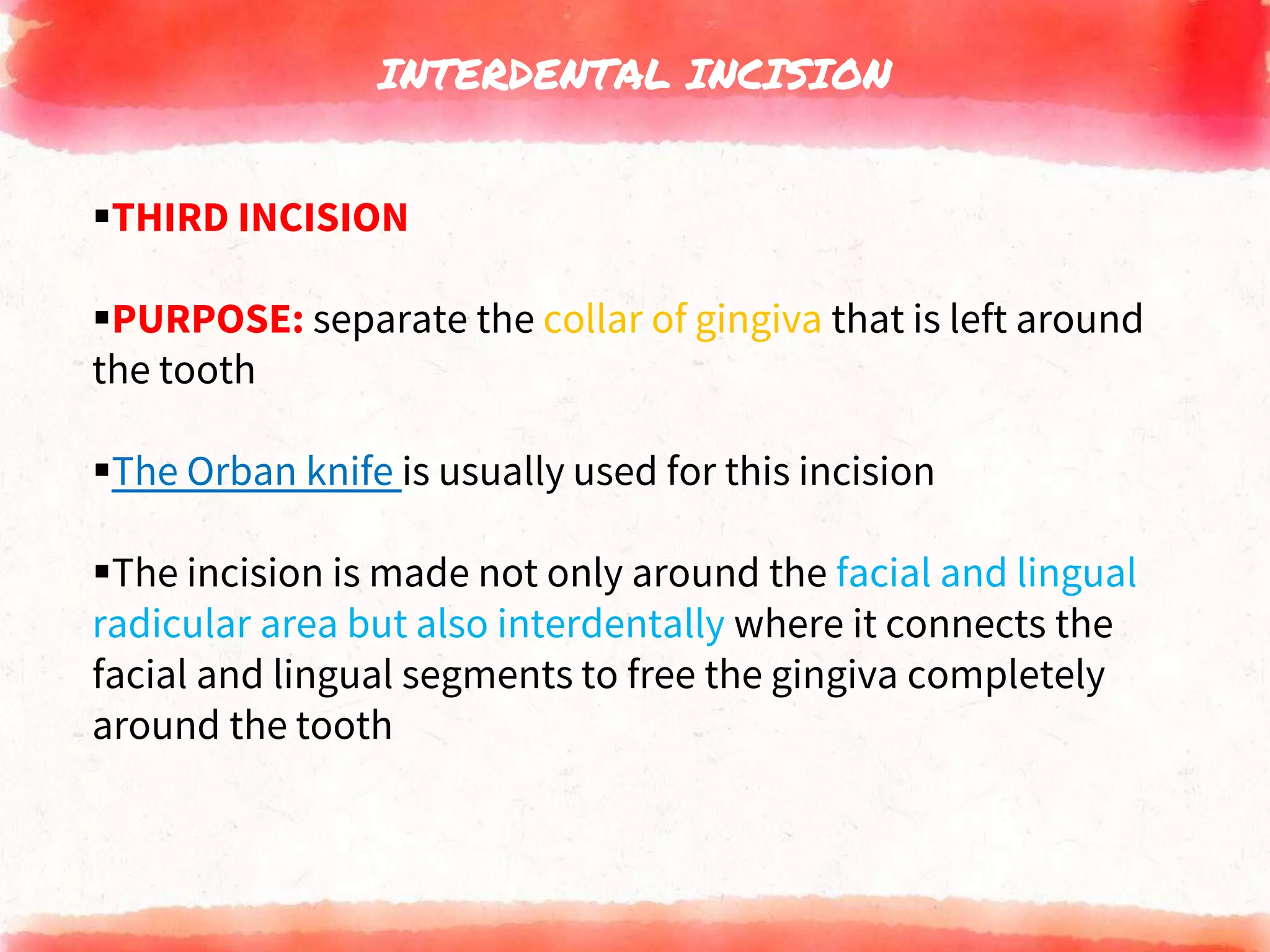 Periodontal flap surgery | PPTX