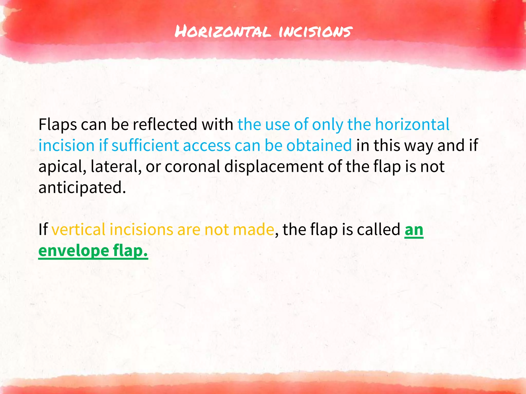 Periodontal flap surgery | PPTX