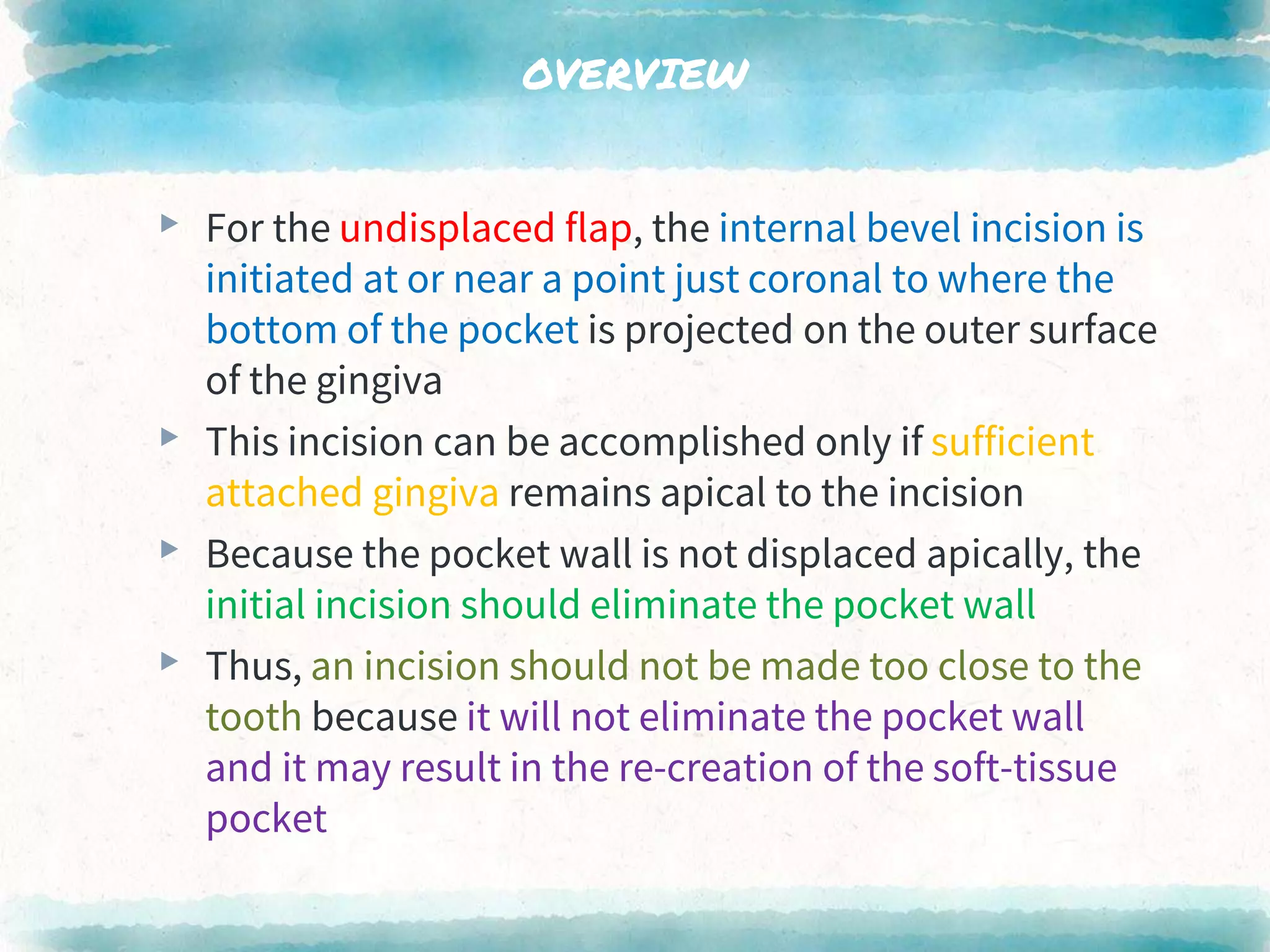 Periodontal flap surgery | PPTX