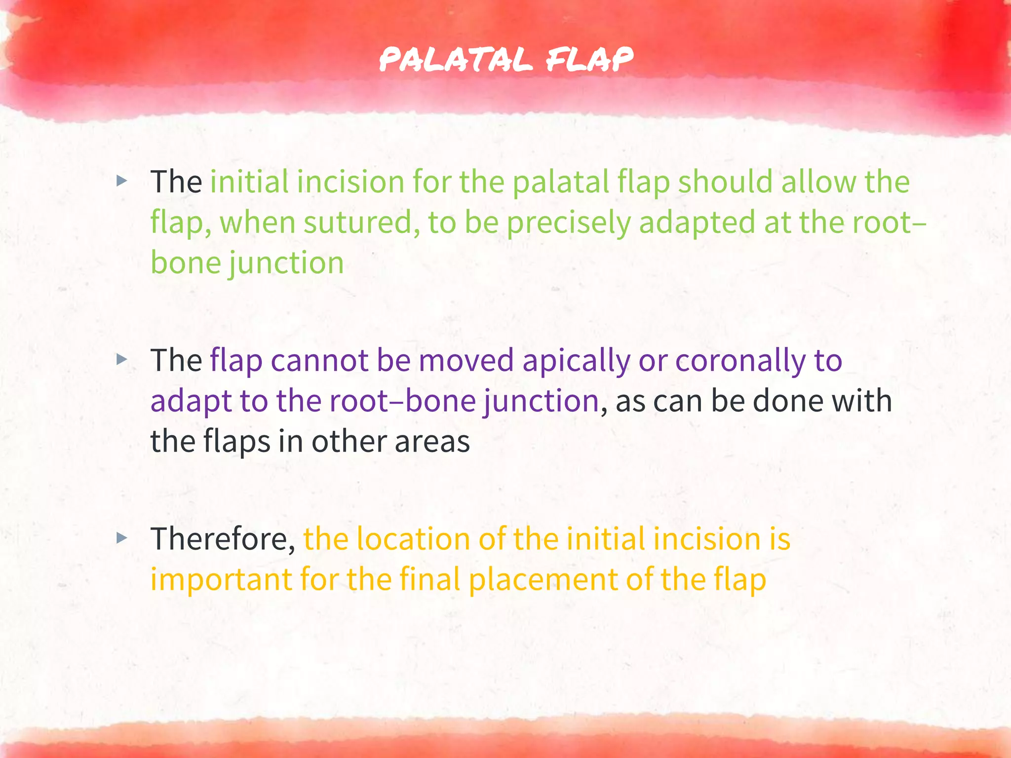 Periodontal flap surgery | PPTX