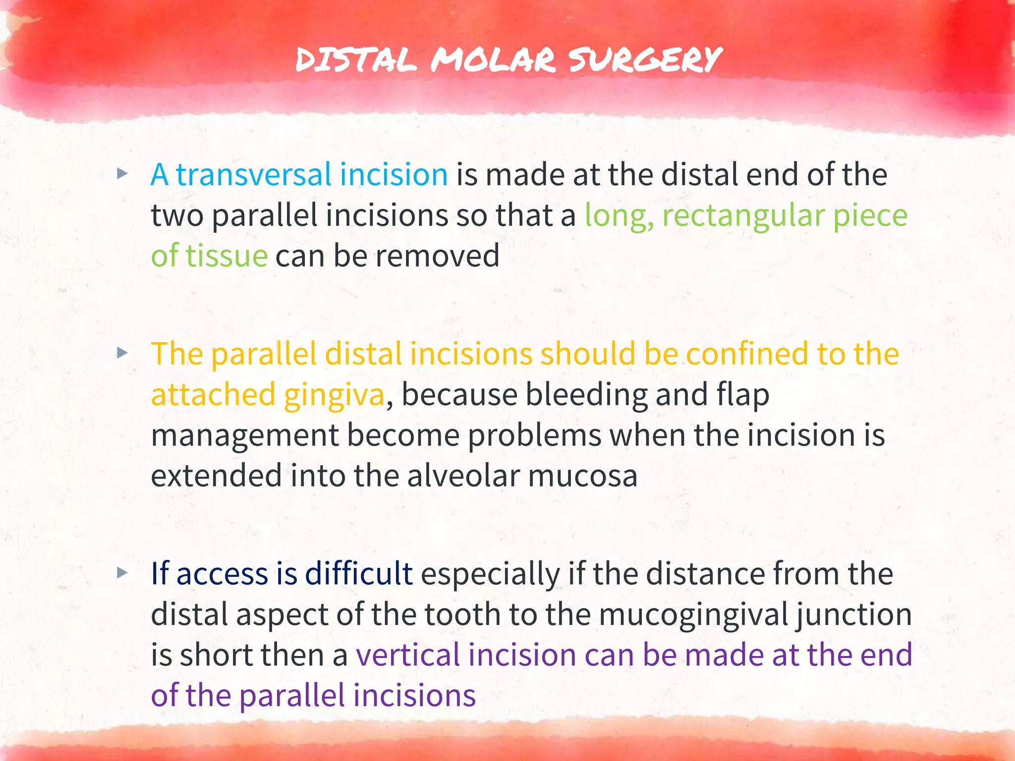 Periodontal flap surgery | PPTX
