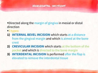 Periodontal flap surgery | PPTX