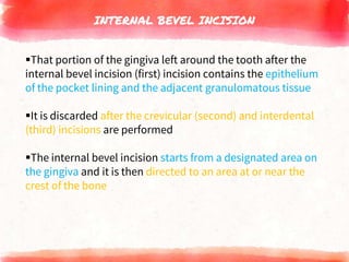 Periodontal flap surgery | PPTX