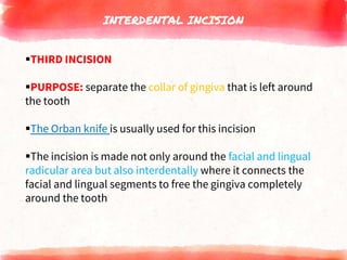 Periodontal flap surgery | PPTX