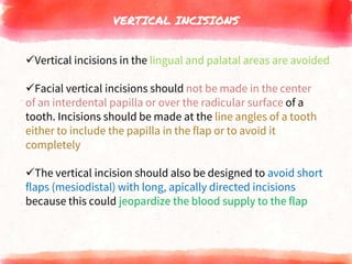 Periodontal flap surgery | PPTX
