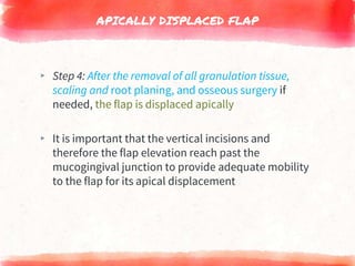Periodontal flap surgery | PPT