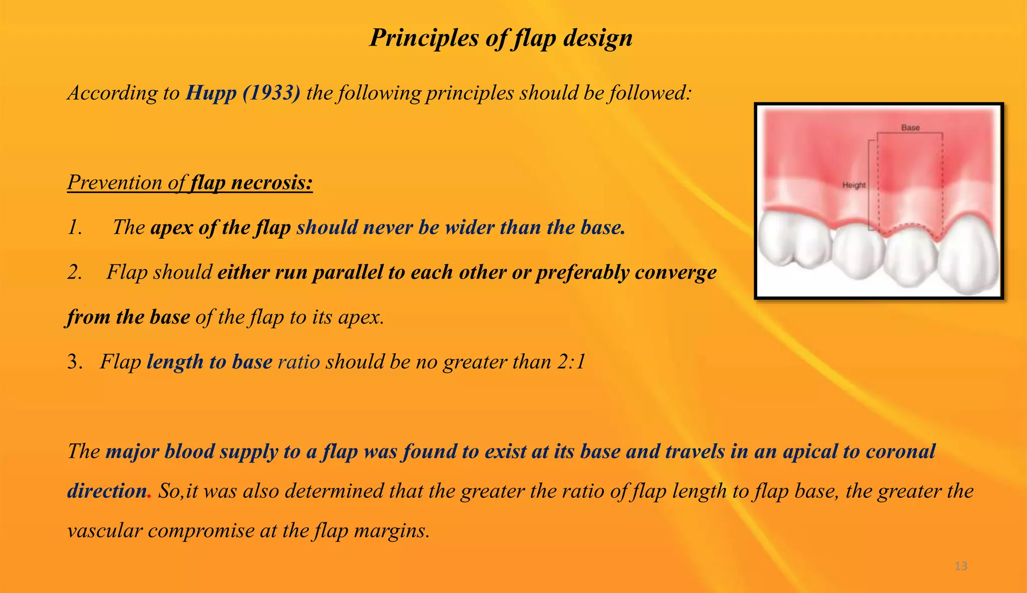 Periodontal flap surgery | PPTX