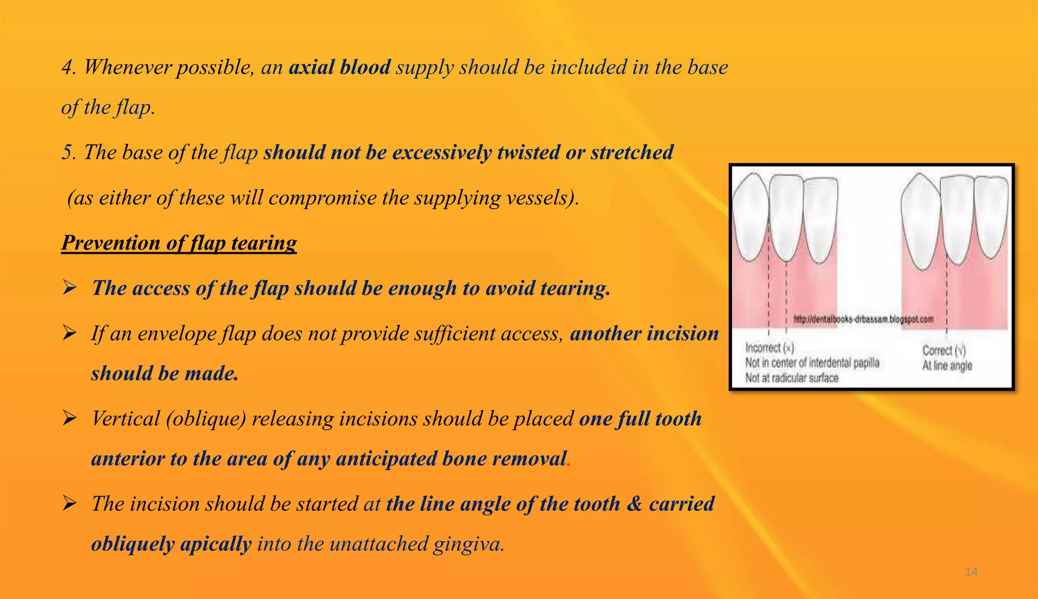 Periodontal flap surgery | PPTX