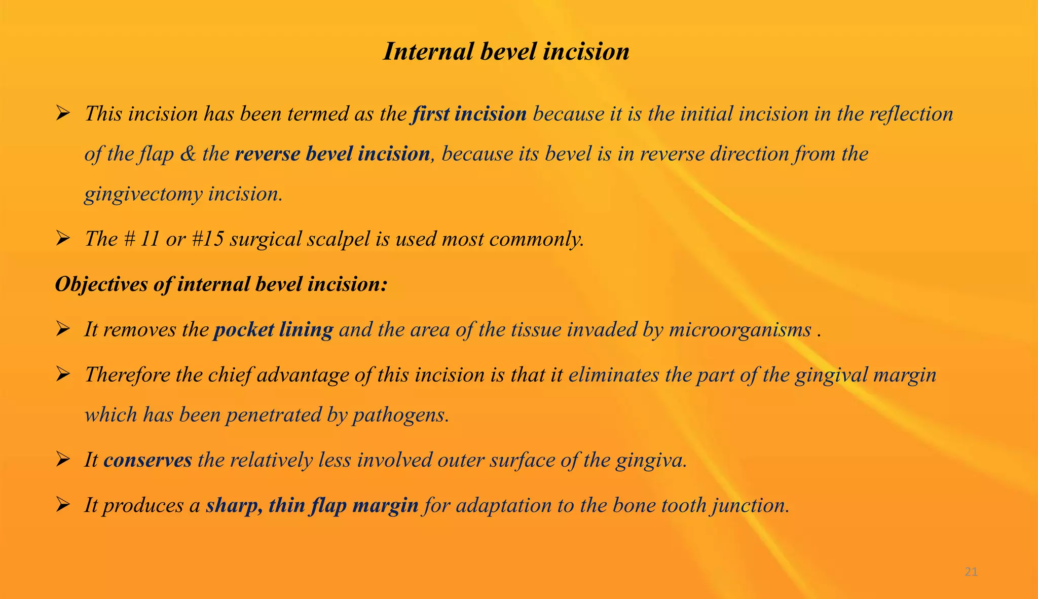 Periodontal flap surgery | PPTX