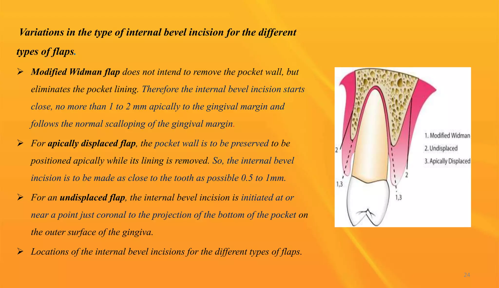 Periodontal flap surgery | PPTX