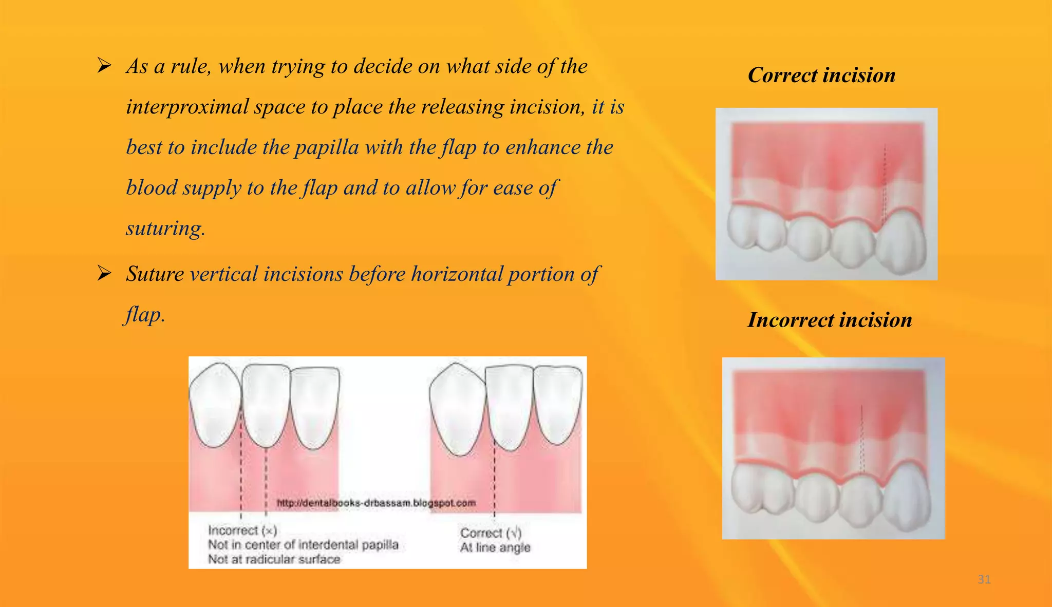 Periodontal flap surgery | PPTX
