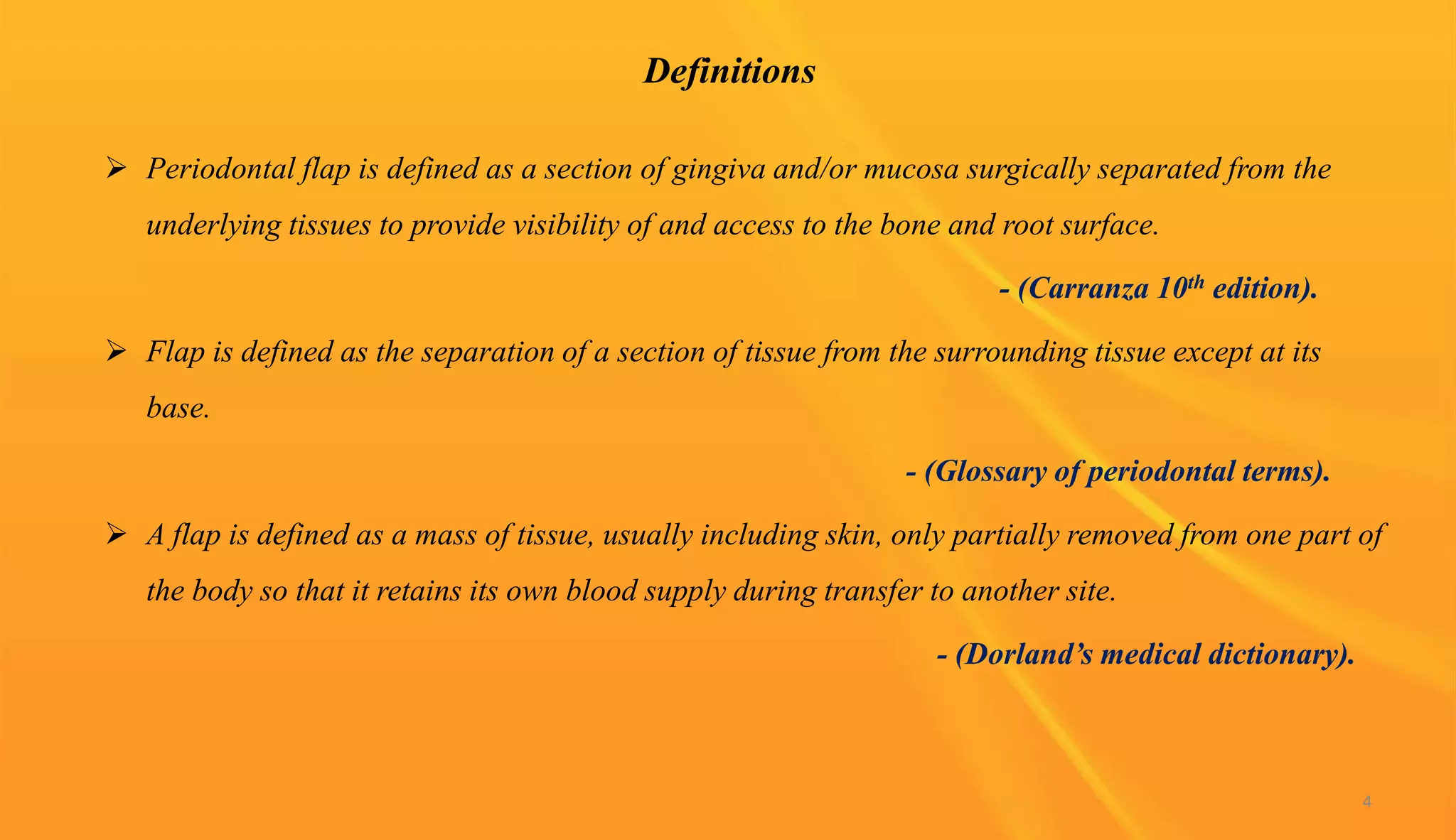 Periodontal flap surgery | PPTX