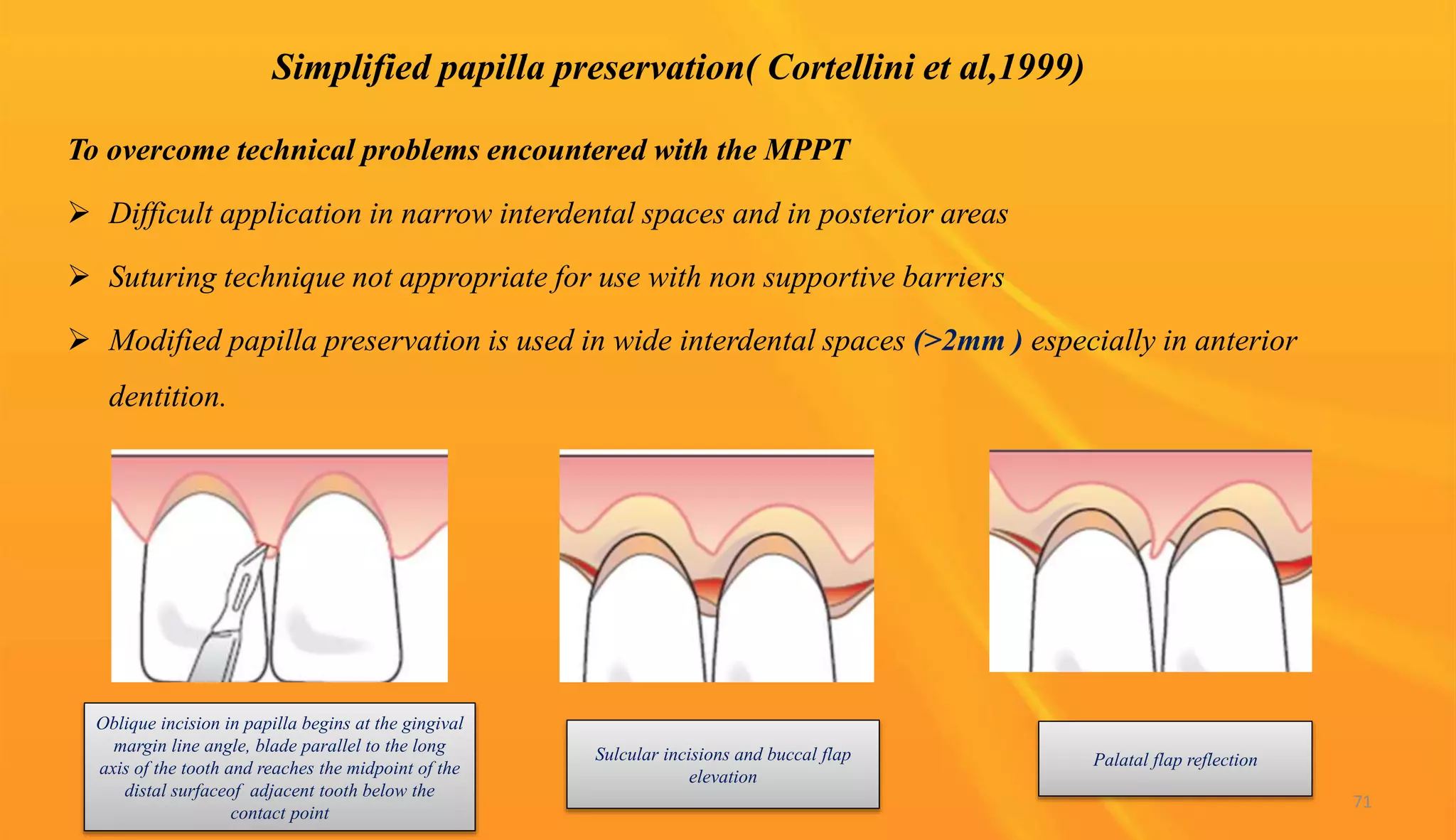 Periodontal flap surgery | PPTX