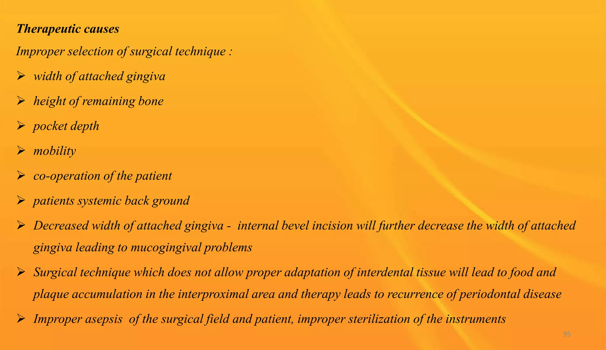 Periodontal flap surgery | PPTX