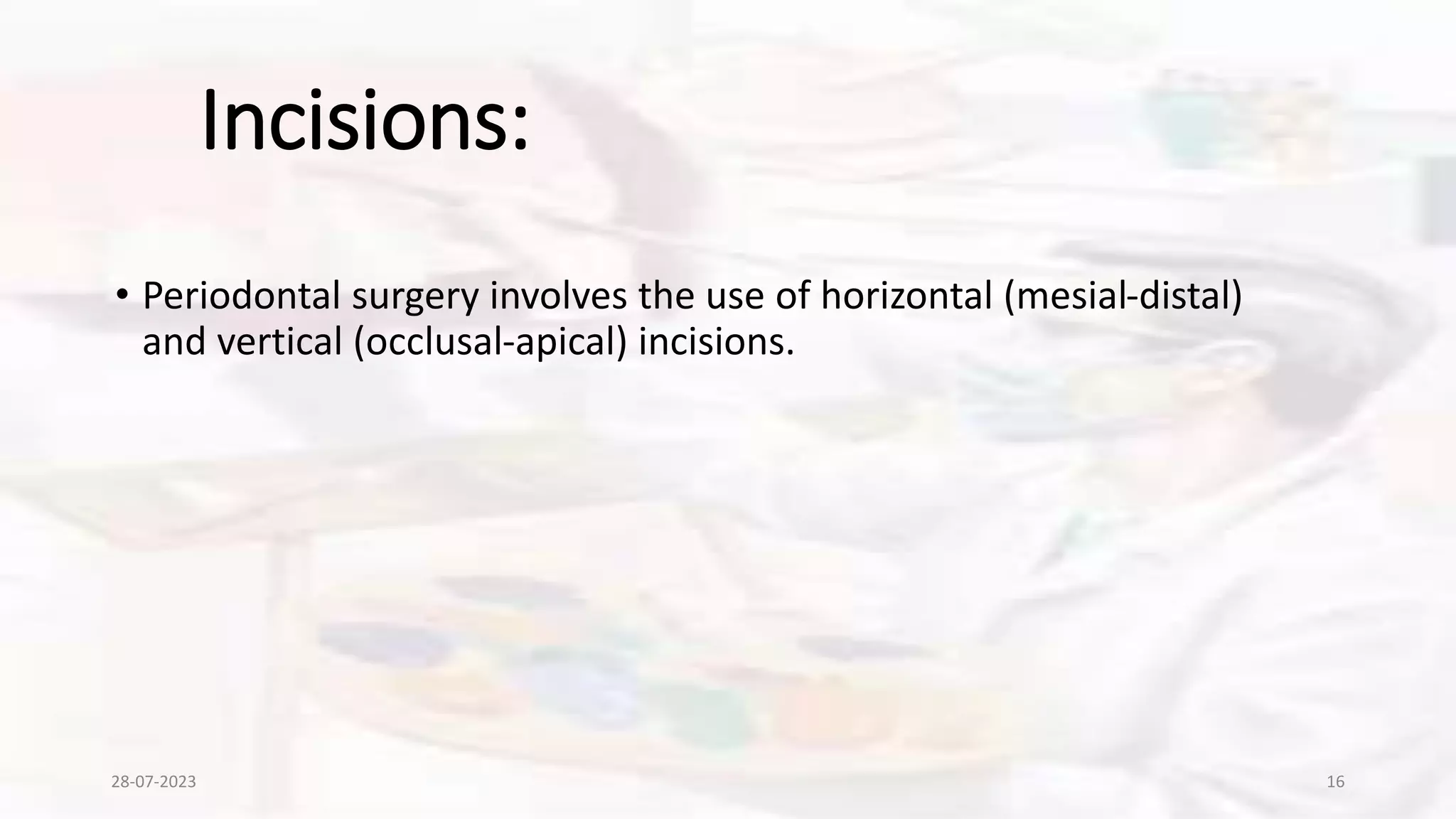 periodontal flap surgery | PPTX