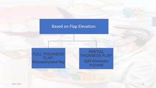 periodontal flap surgery | PPTX