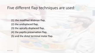 periodontal flap surgery | PPTX