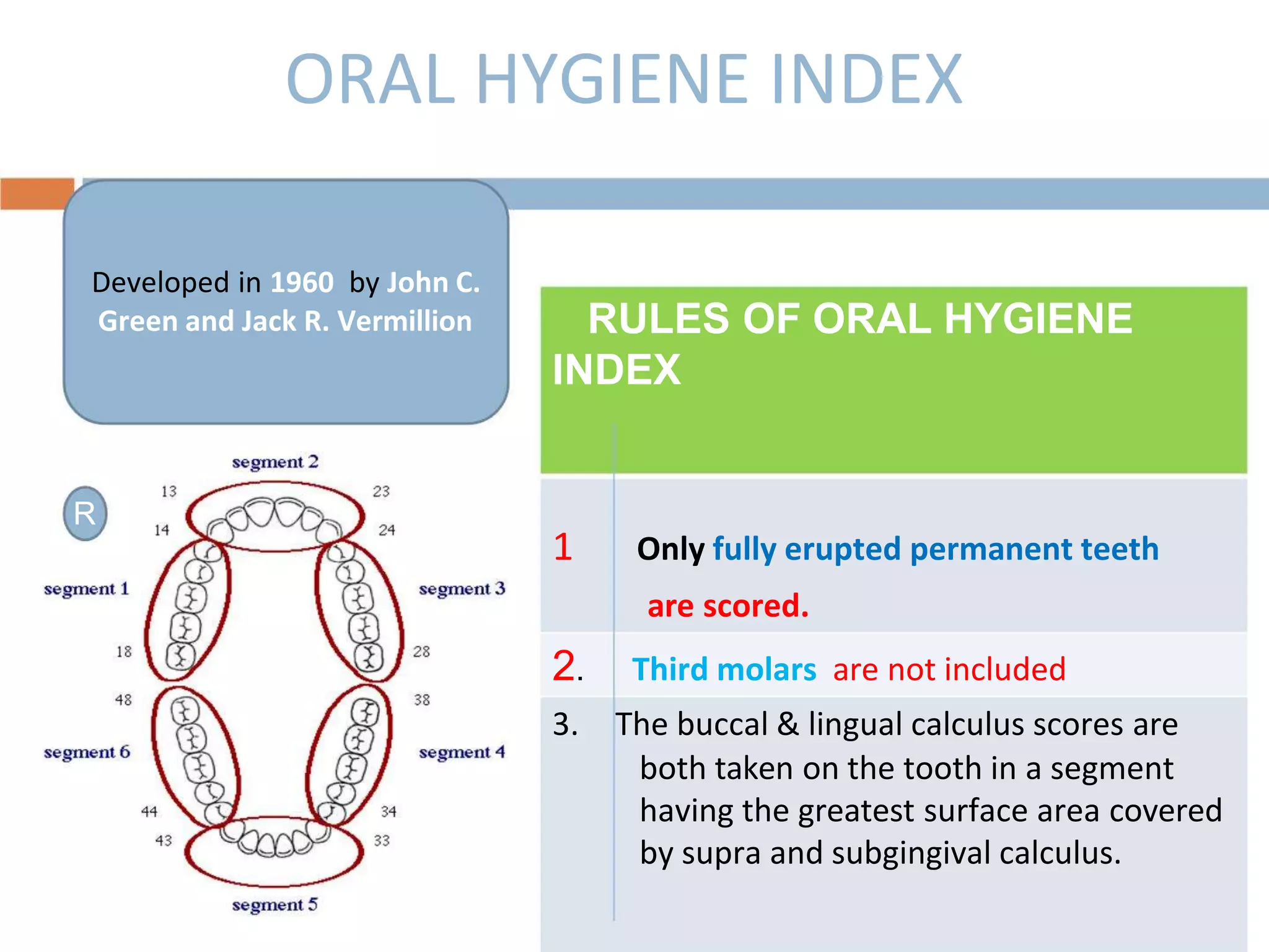 Periodontal Indices | PPTX