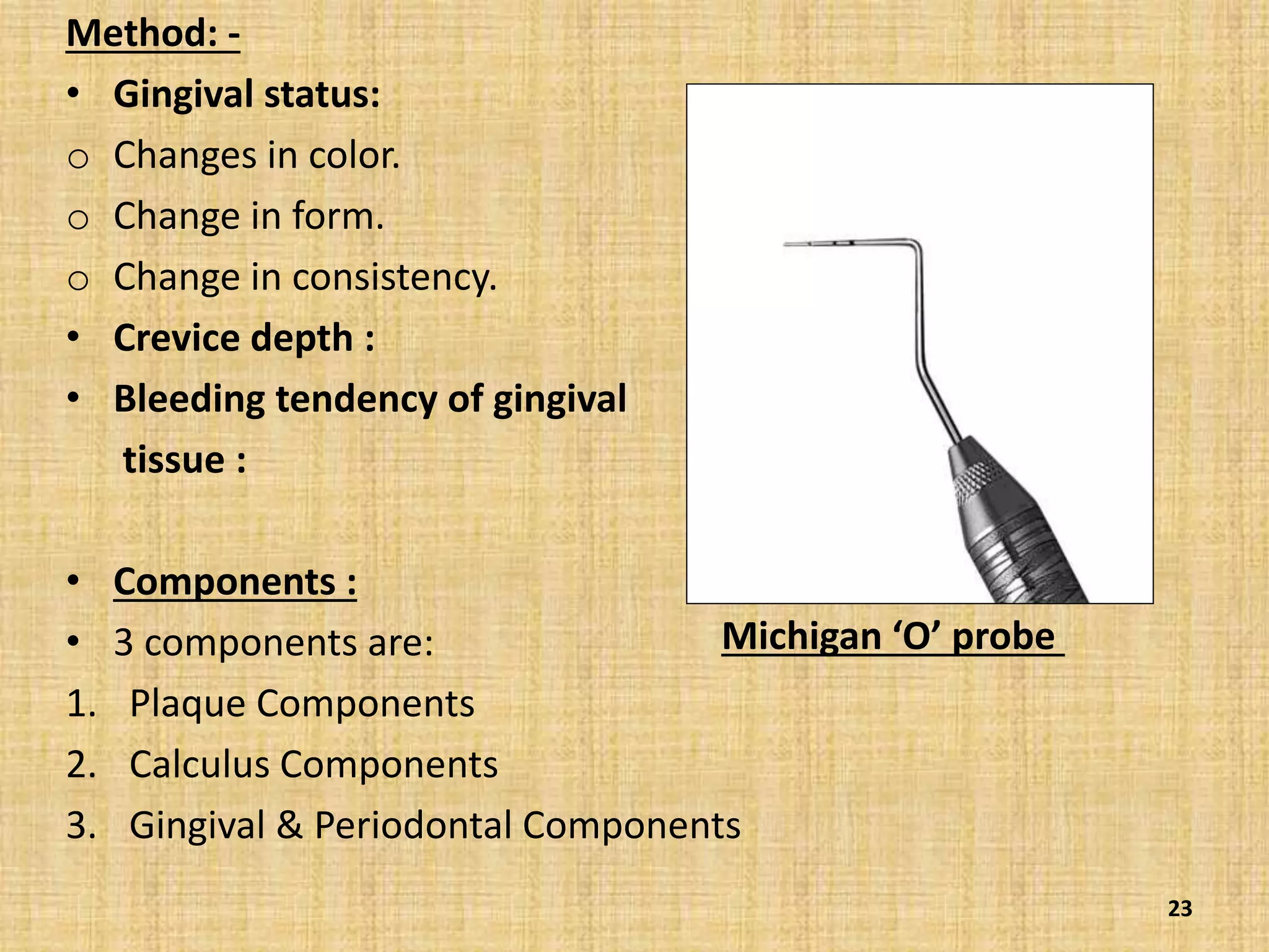 Periodontal Indices by Dr. Neelam Das .pptx
