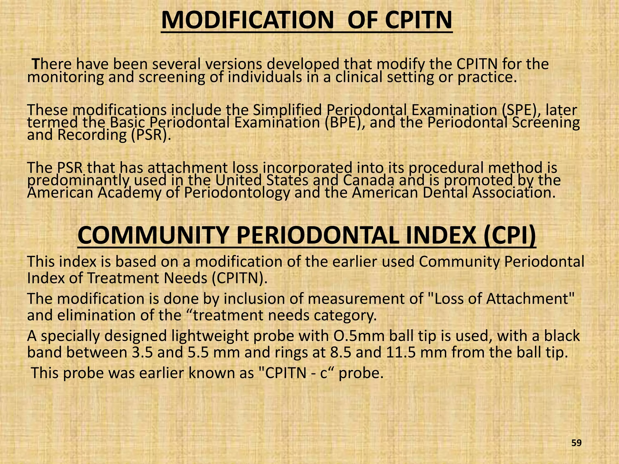 Periodontal Indices by Dr. Neelam Das .pptx
