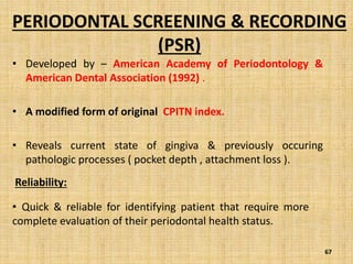 Periodontal Indices by Dr. Neelam Das .pptx