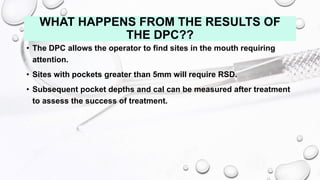 Periodontal indices final | PPTX