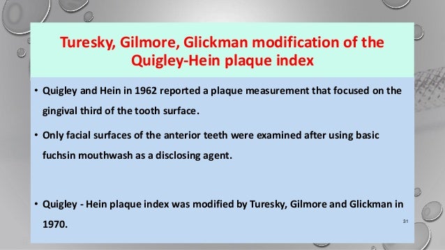 Periodontal indices final