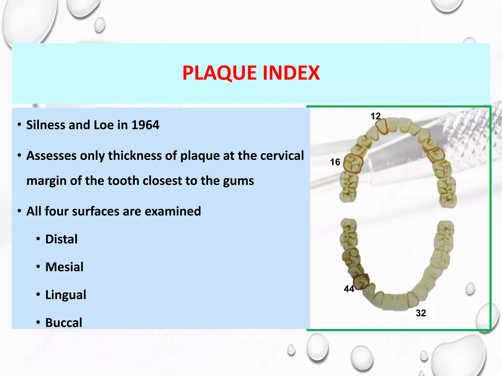 Periodontal indices final | PPTX