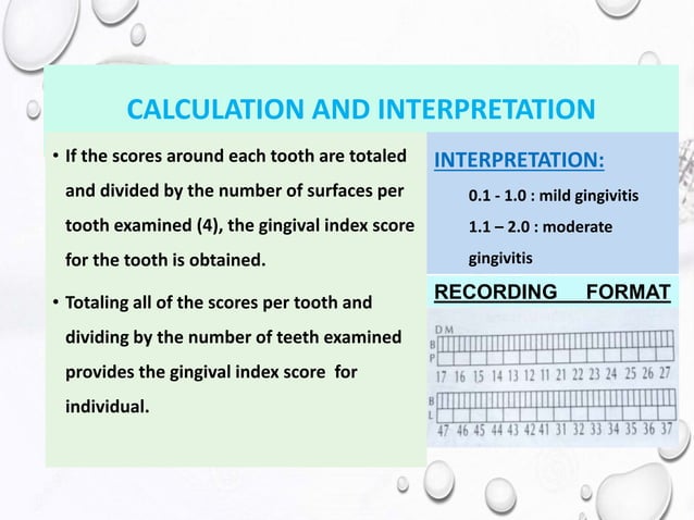 Periodontal indices final | PPTX