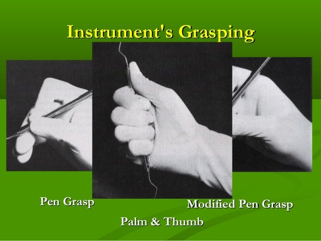 Periodontal instrumentation