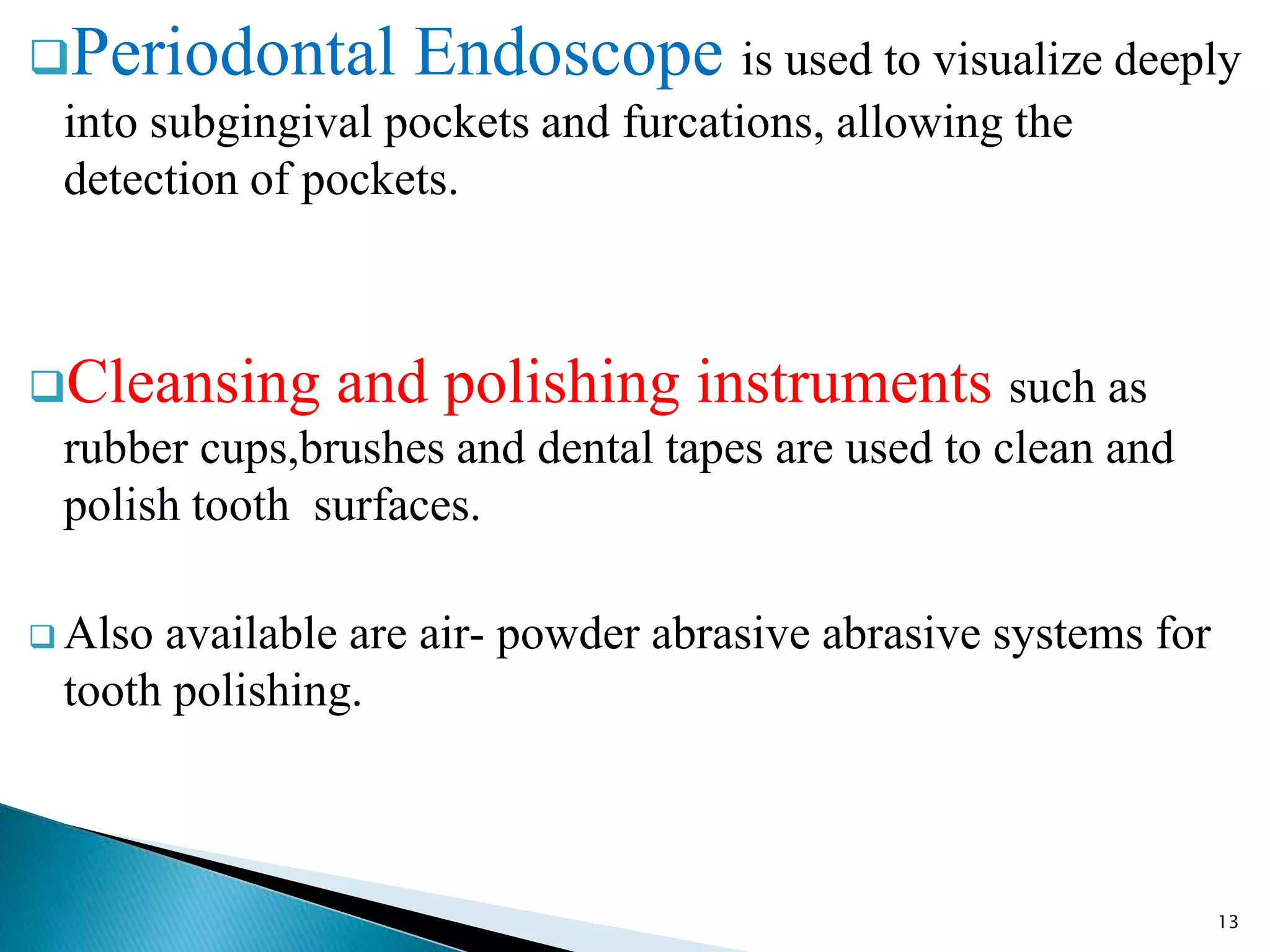 Periodontal instruments | PPTX