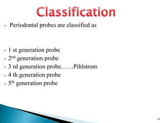 Periodontal instruments | PPTX