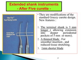 Periodontal instruments | PPTX