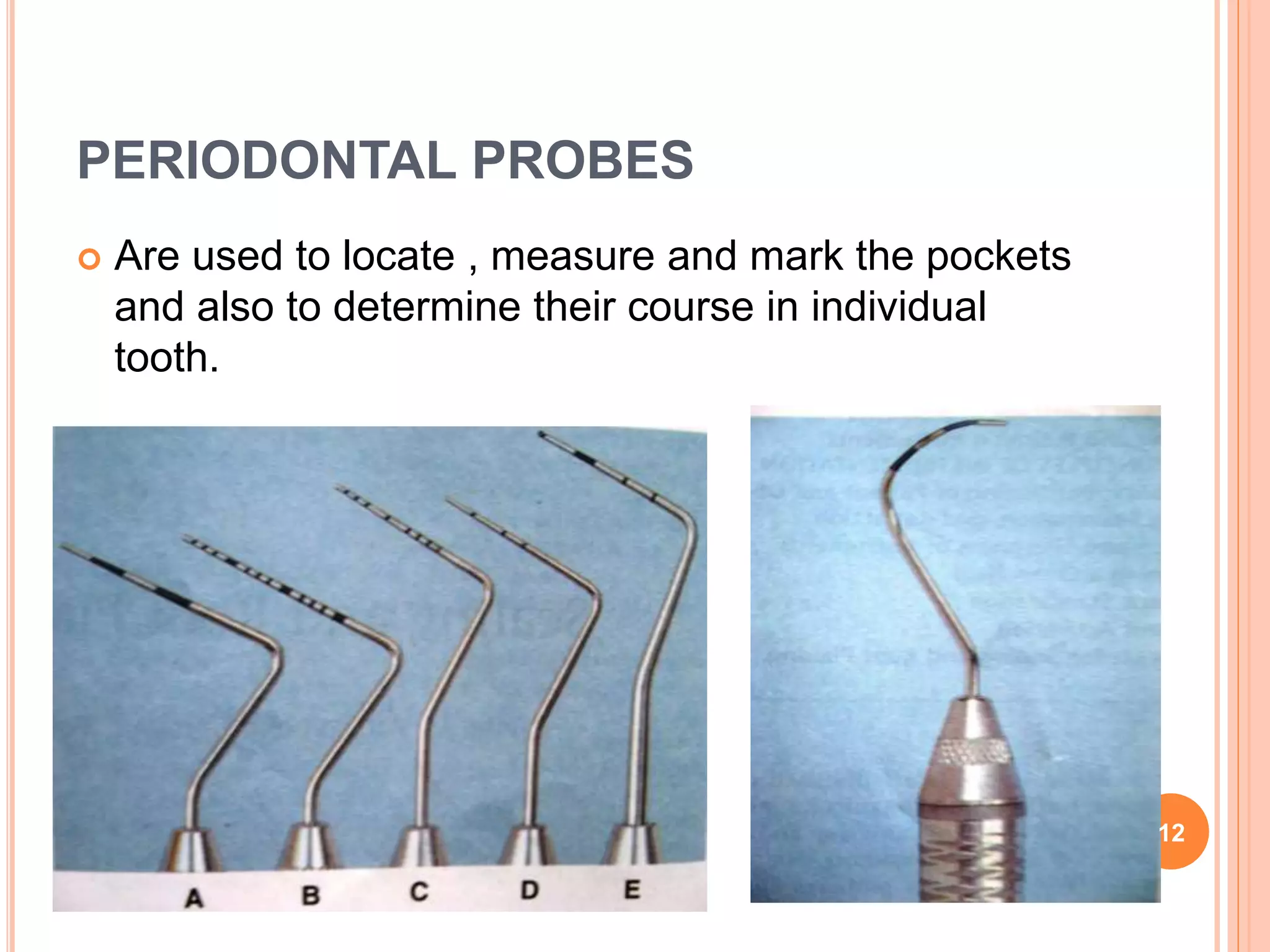 Periodontal instruments | PPTX