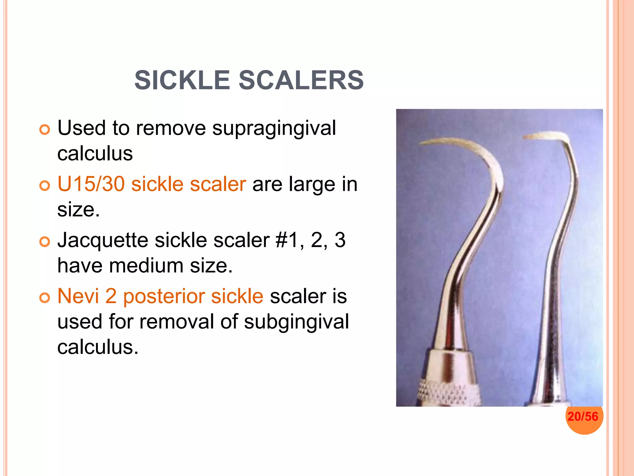 Periodontal instruments | PPTX