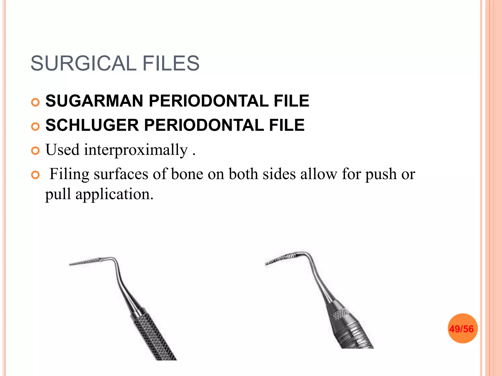 Periodontal instruments | PPTX