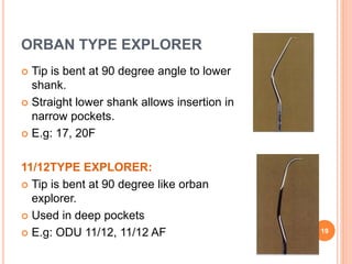 Periodontal instruments | PPTX