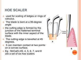 Periodontal instruments | PPTX