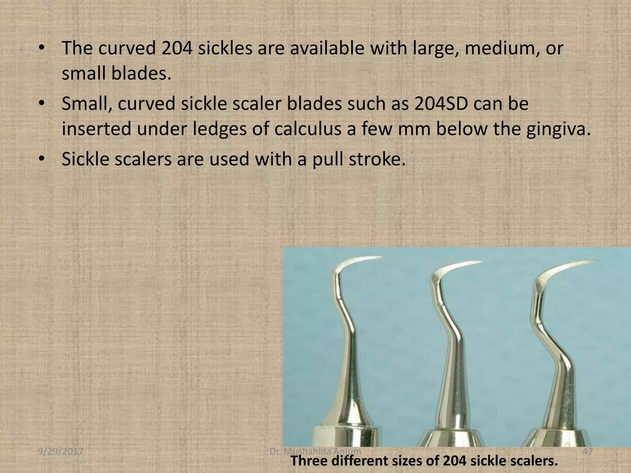 Periodontal instruments | PPTX