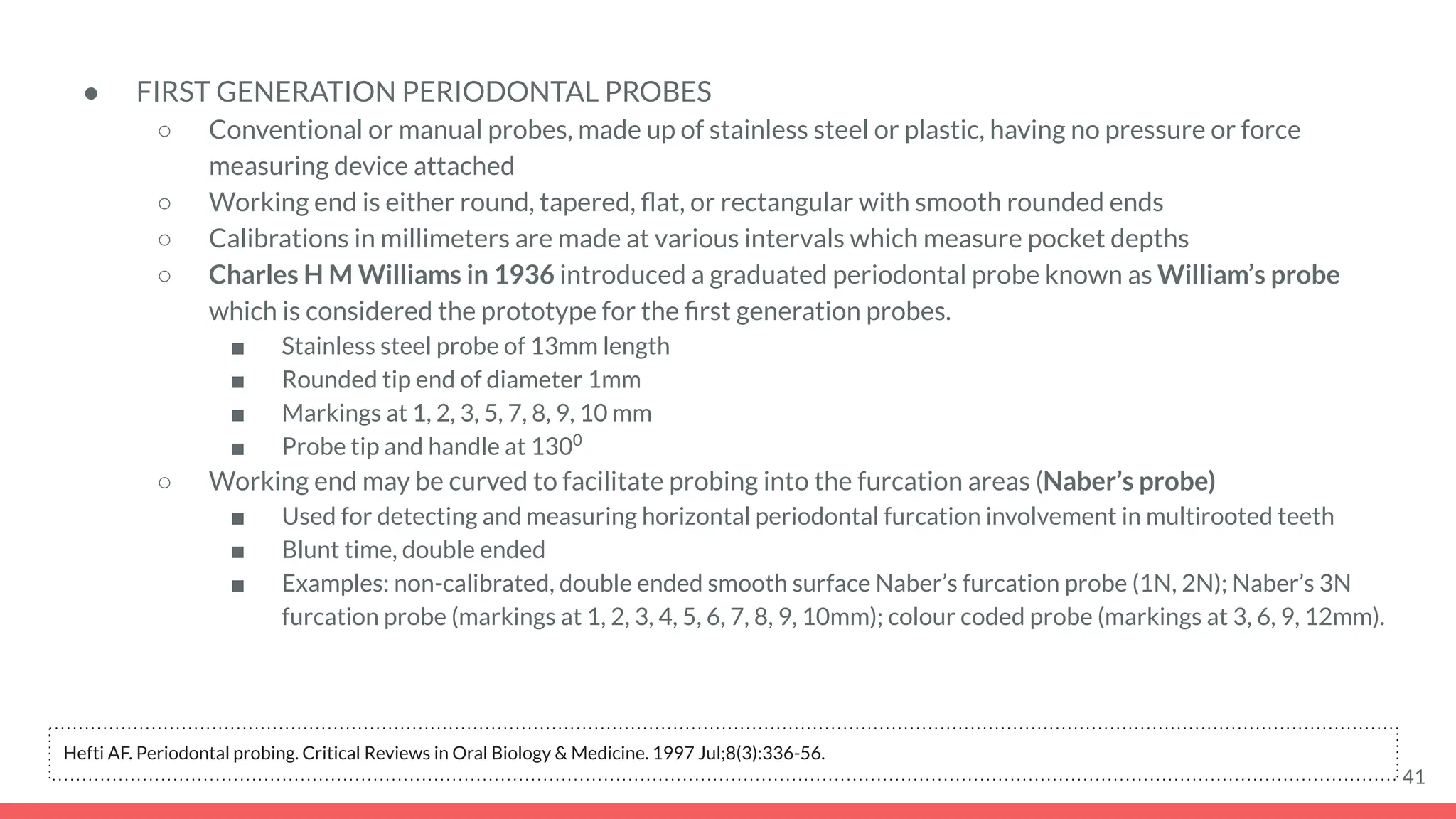 Classification of Periodontal Instruments | PDF