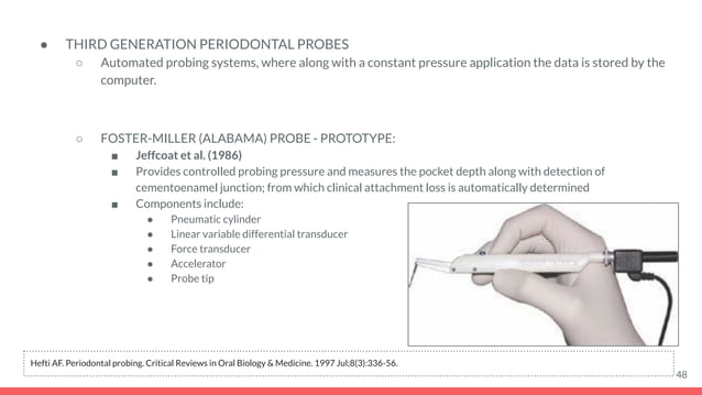 Classification of Periodontal Instruments | PDF