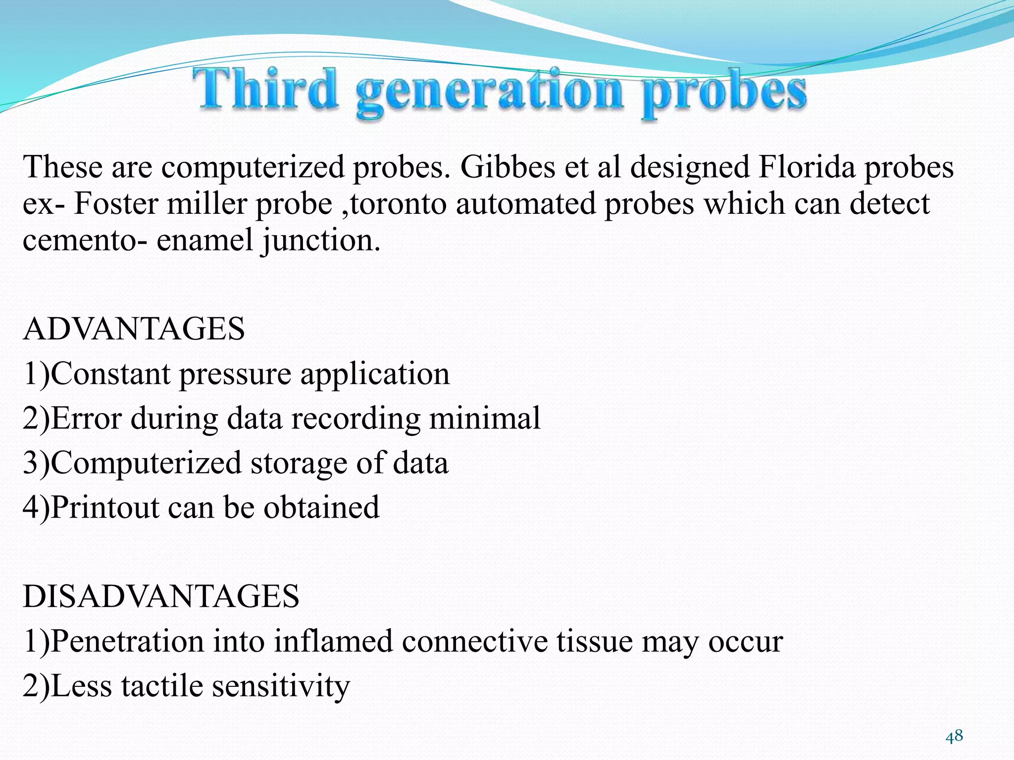 Periodontal instruments and armamentarium with their application 245 ...