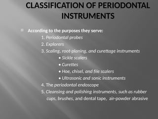 PERIODONTAL INSTRUMENTS PHOTOS.pptxxxxxx | PPTX