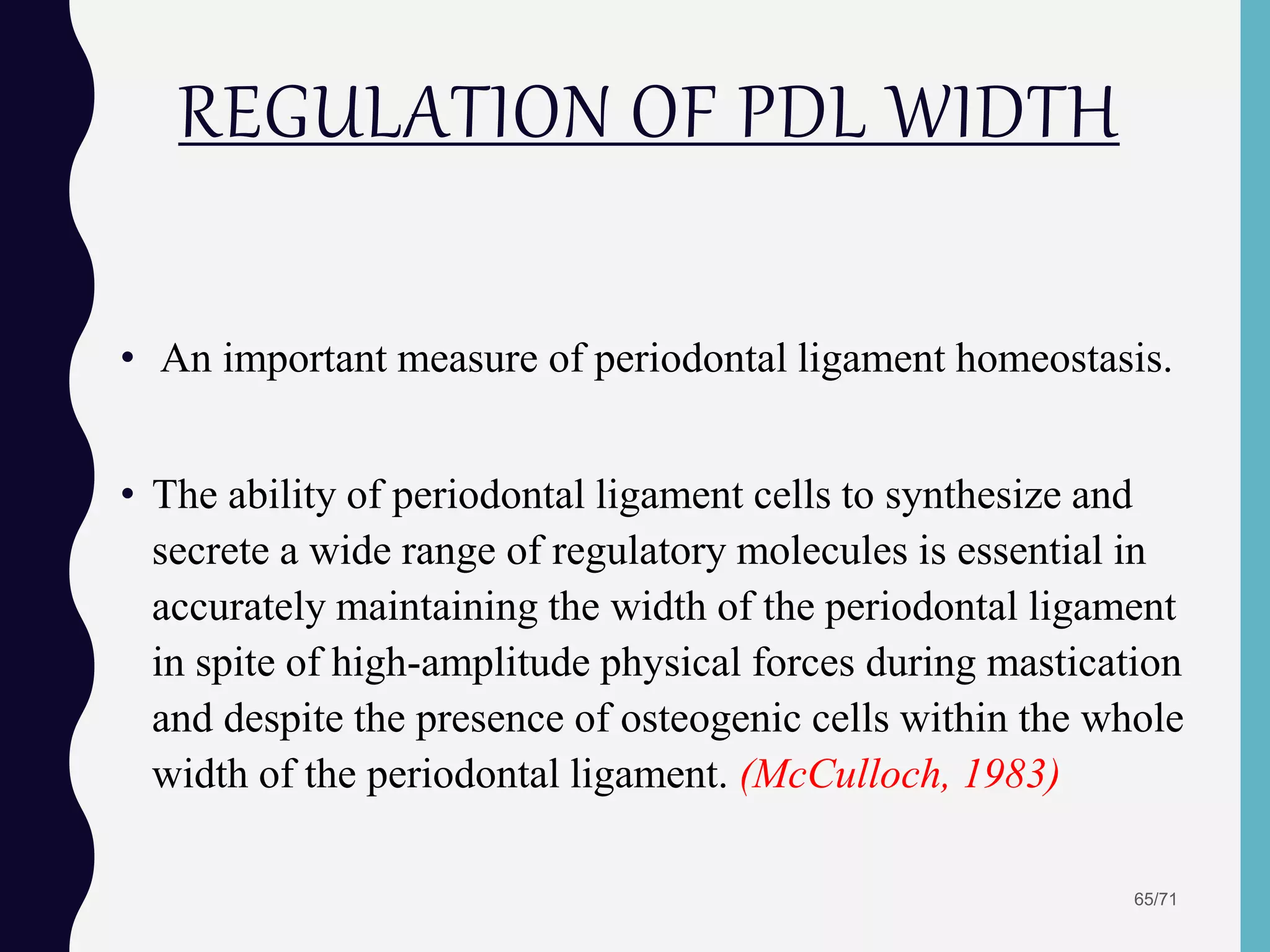 Periodontal ligament | PPTX