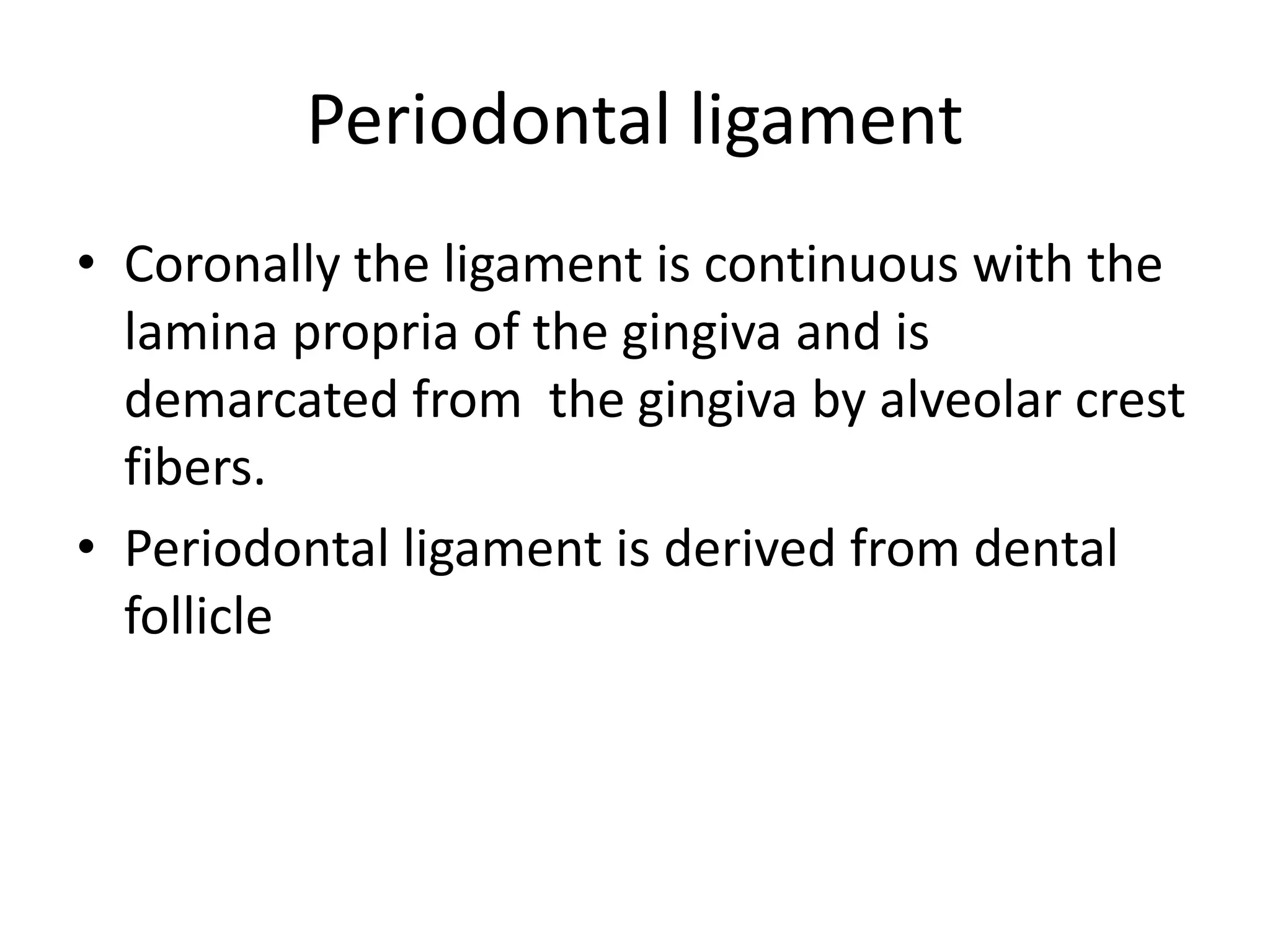 Periodontal ligament | PPT